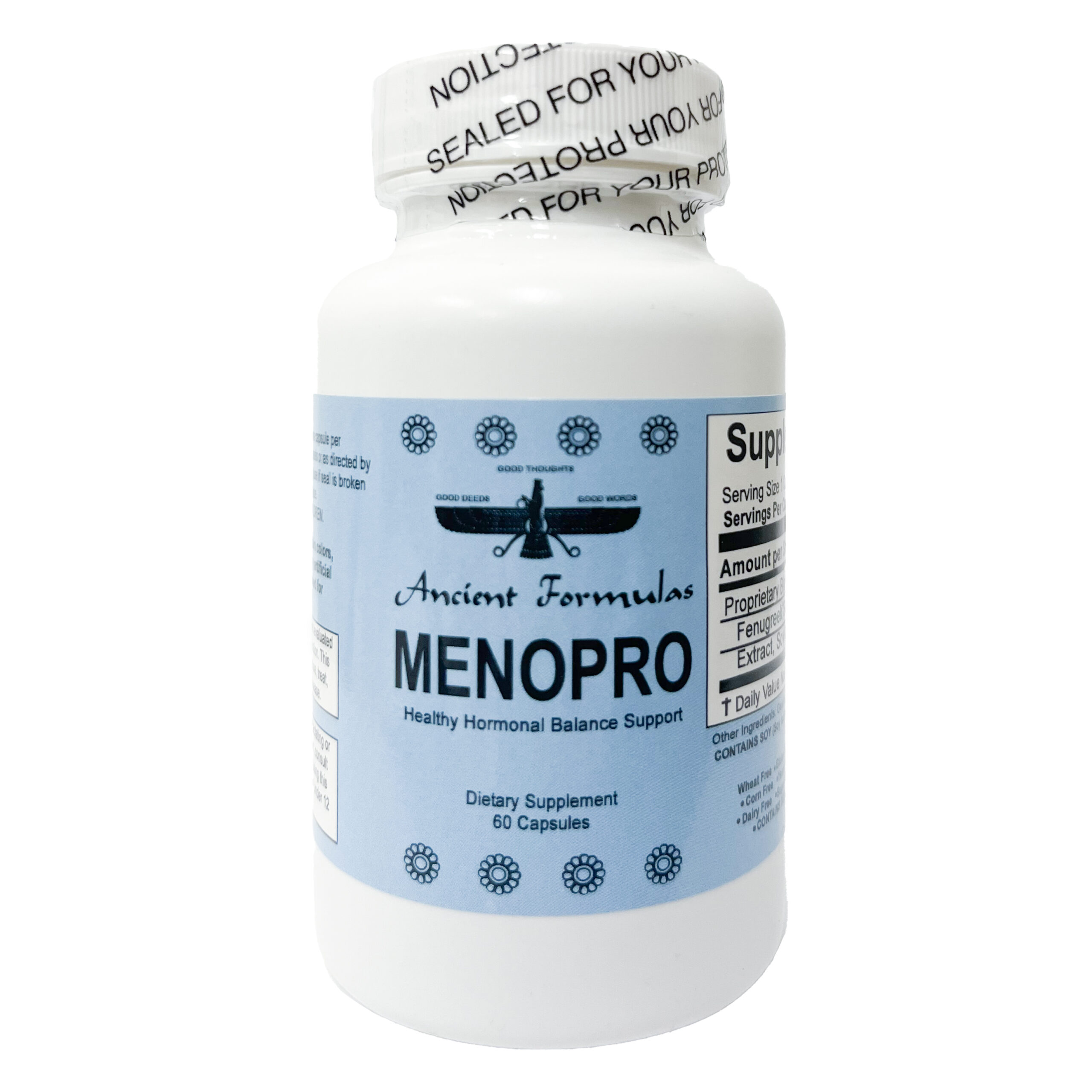 Menopro | Hormonal Balance Support | 60 Capsules | herbal supplements ...