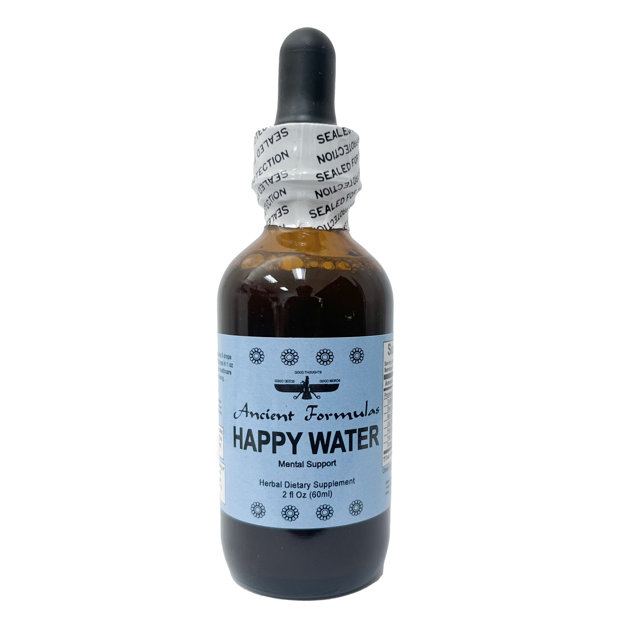 Happy Water | Mental Support 60 ml (2 fl. oz.) | herbal supplements ...